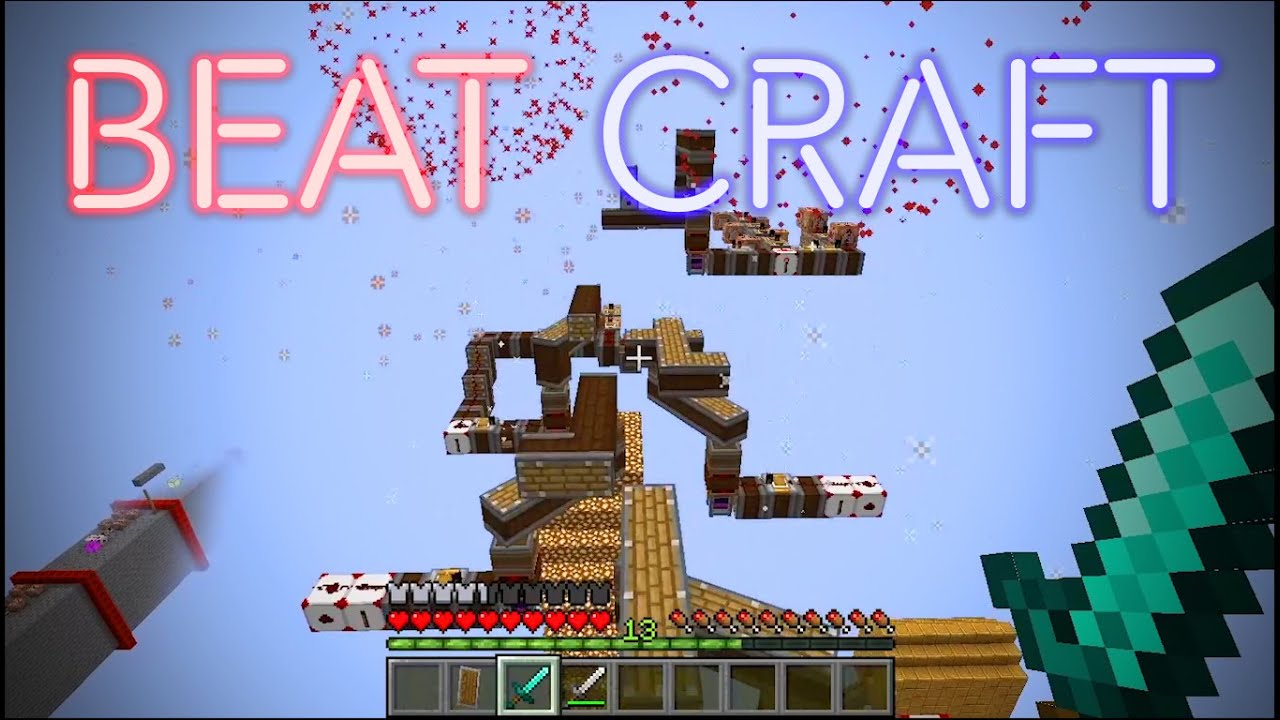 If Minecraft was a Rhythm Game | Weird Genius - Lathi - YouTube