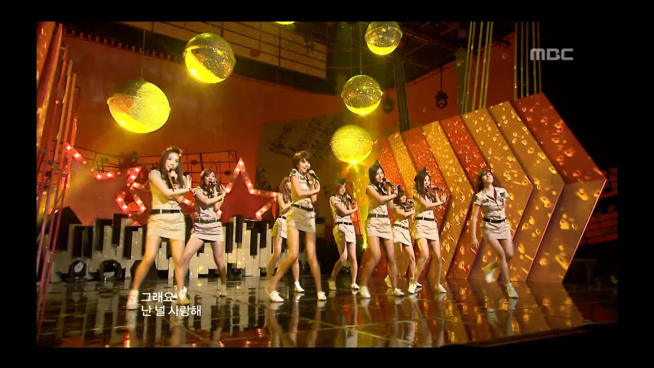 Girls' Generation - Genie, 소녀시대 - 소원을 말해봐, Music Core 20090627 - YouTube