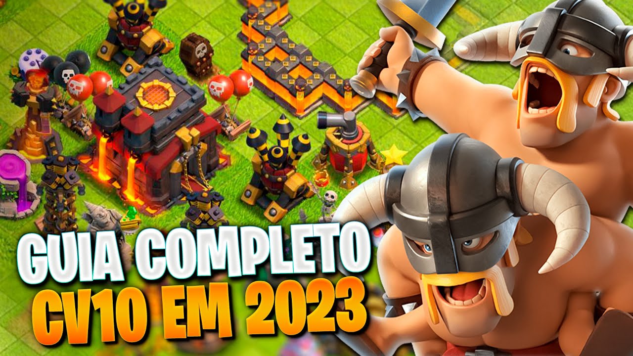 JEITO CERTO DE UPAR CV10 EM 2023 E MELHORES ESTRATÉGIAS COM DICAS CLASH ...