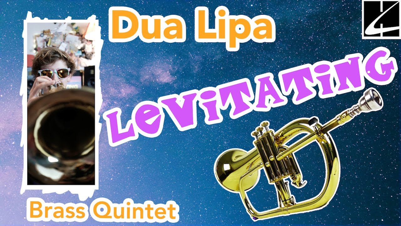 Dua Lipa - Levitating Brass Quintet & Drums Arrangement wtih sheet ...