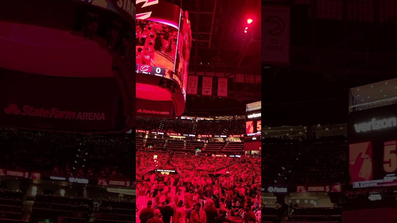 Cavs Starting lineup announcement! Cleveland Cavaliers vs Atlanta Hawks ...