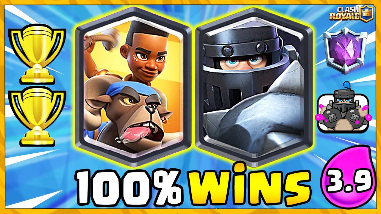 Best New Mega Knight Deck With Ram Rider In Clash Royale - YouTube