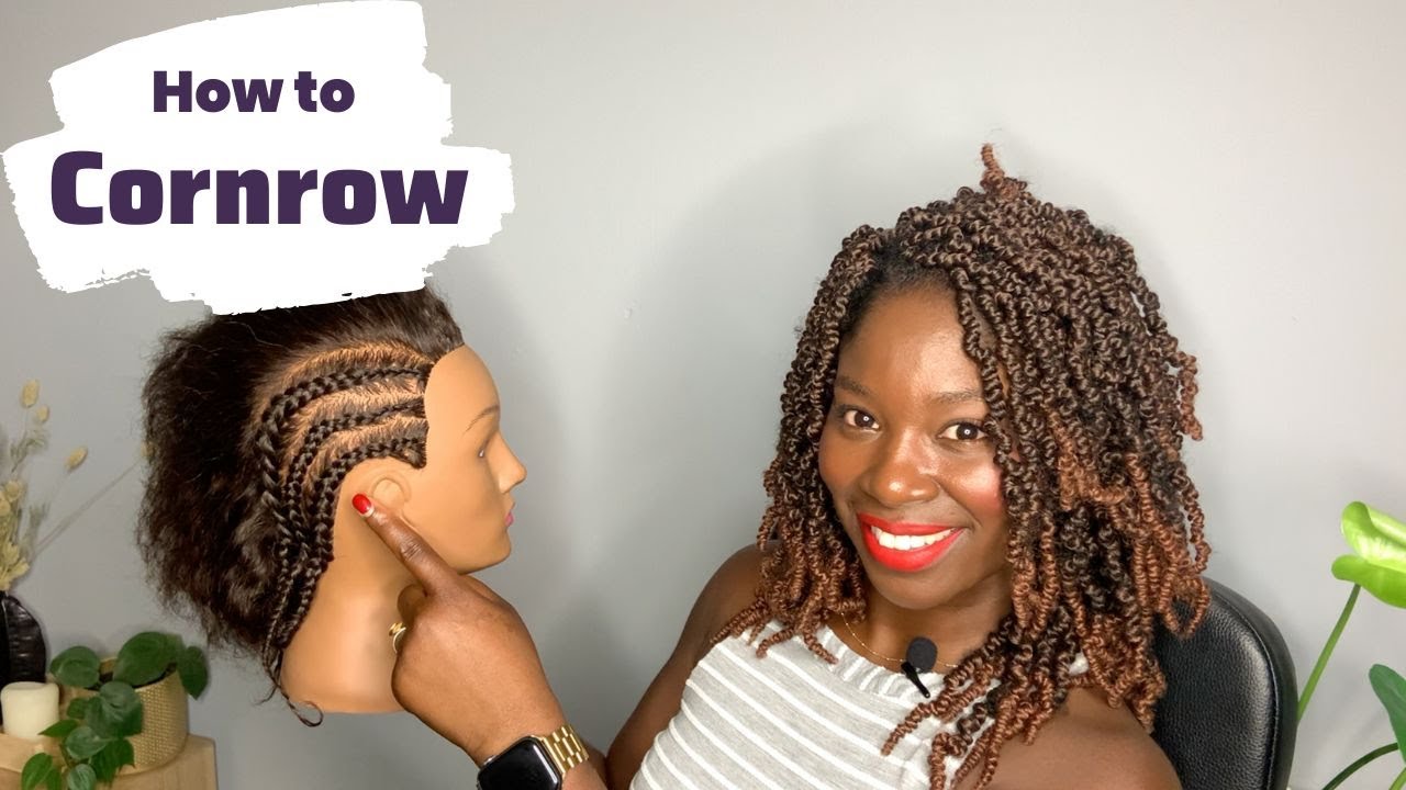 English subtitled| EASY CORNROW tutorial beginner friendly ...