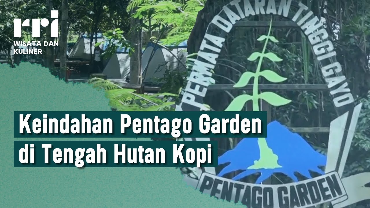 RRI Wisata dan Kuliner - Keindahan Pentago Garden di Tengah Hutan Kopi ...