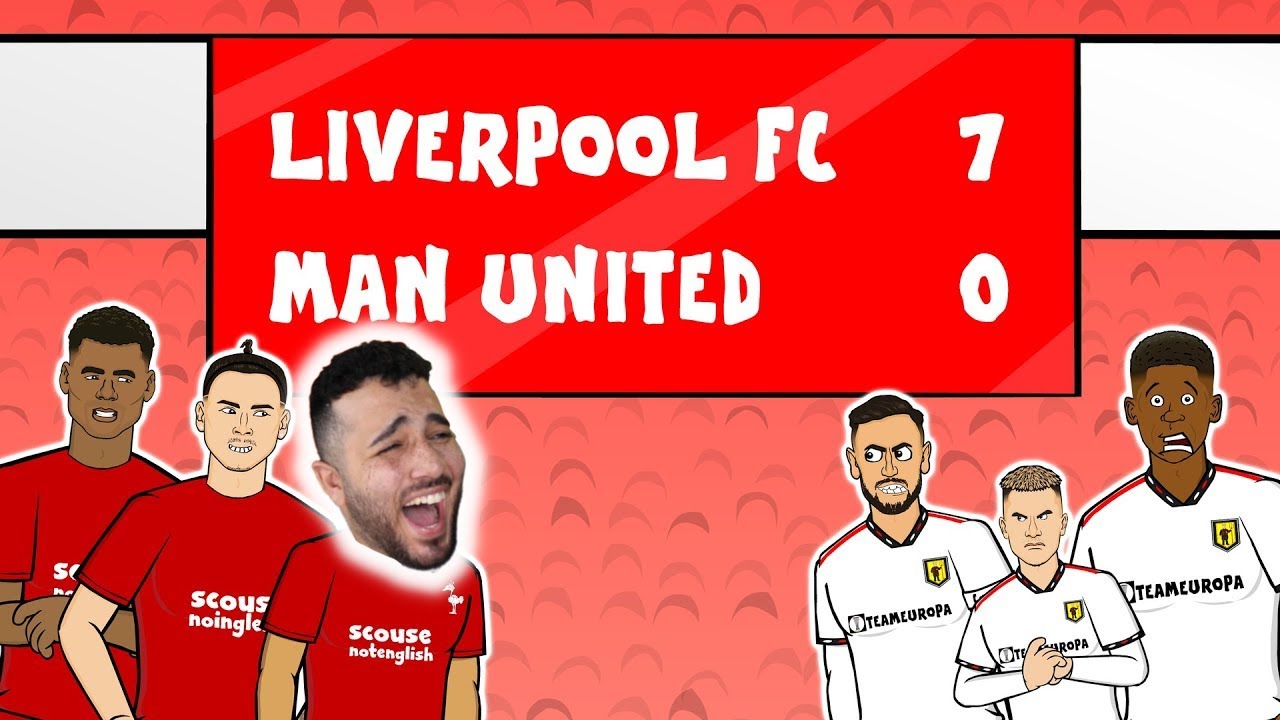 😲7-0! LIVERPOOL vs MAN UTD😲 | 442oons Reaction - YouTube