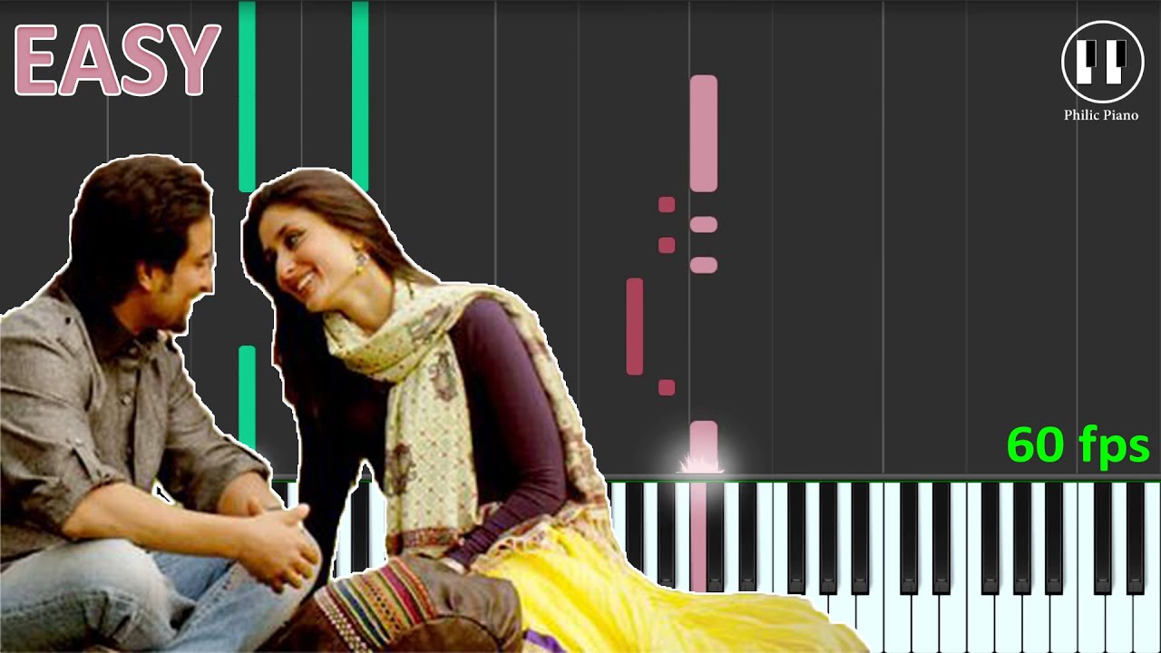 Shukran Allah - EASY to Advanced Piano Tutorial - Kurbaan (2009) - YouTube