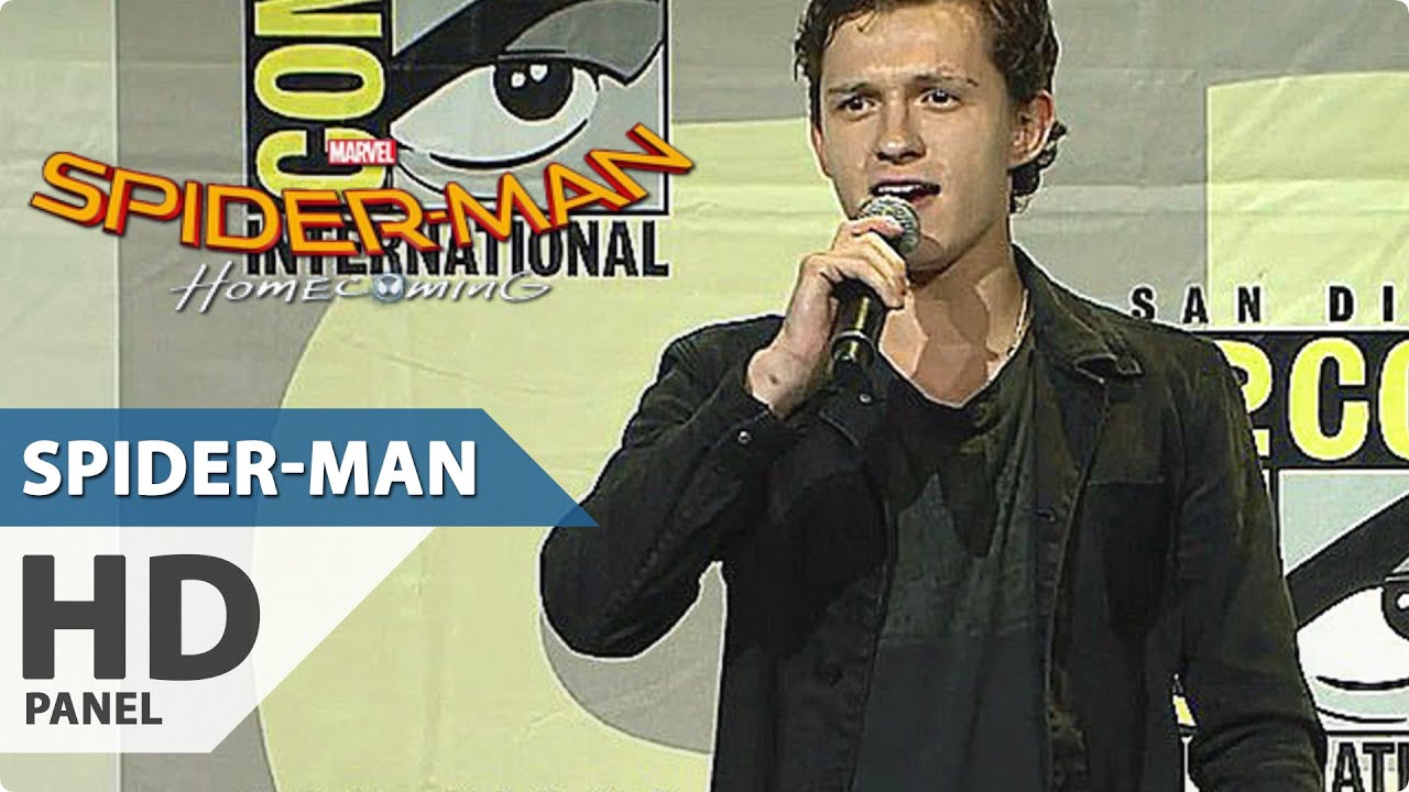 SPIDER-MAN HOMECOMING Comic-Con Panel (2016) Marvel - YouTube