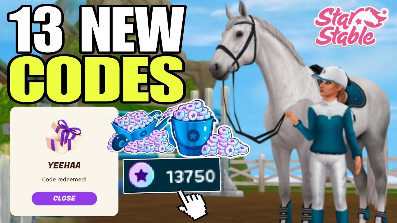 *NEW* STAR STABLE REDEEM CODES 2025 | STAR STABLE CODES STAR COINS ...
