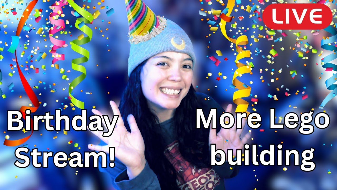 Birthday Stream! Building Legos and more Yapping :) - YouTube