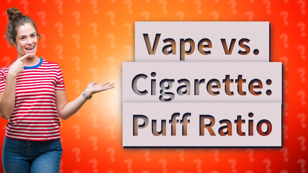 How Many Puffs Of Vape Is Equal To A Cigarette Youtube