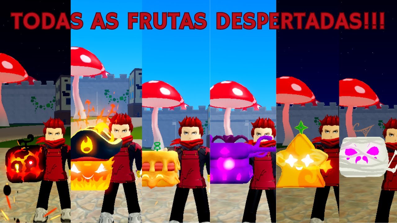 TODAS AS FRUTAS DESPERTADAS DO BLOX FRUITS!!! SHOWCASE!!!! - YouTube