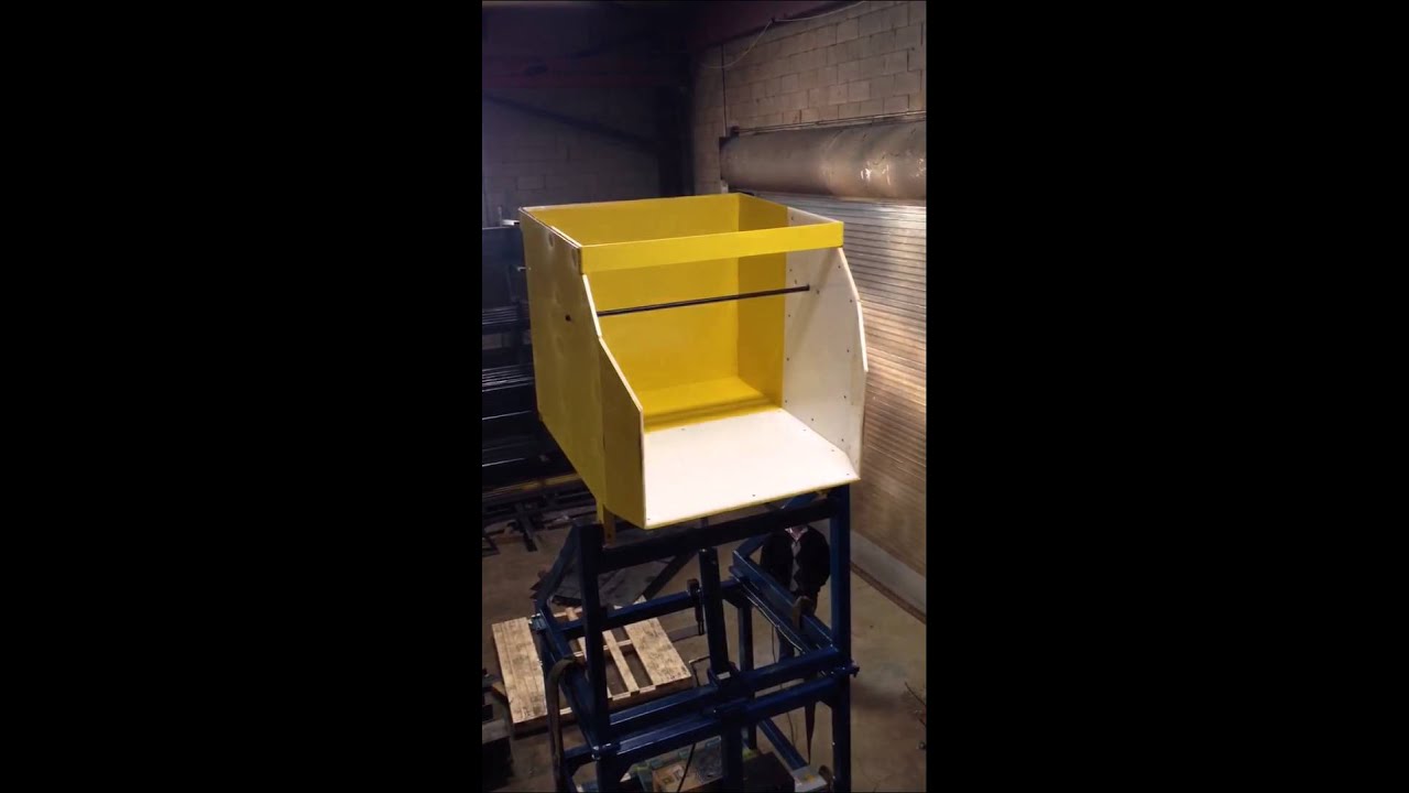 Self Dumping Parts Hopper - YouTube