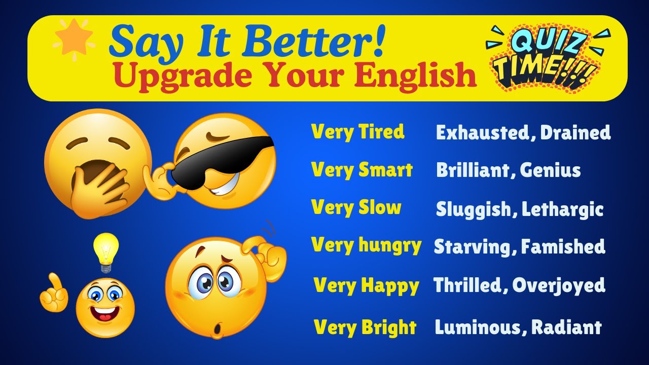 🌟 Advance English | English Vocabulary Words | Say It Better! 💬📚 ...