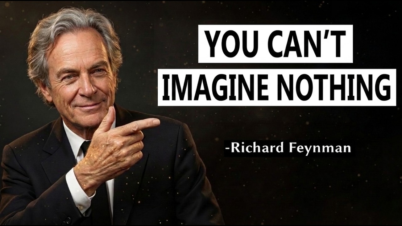 "You Can't Imagine NOTHING" — Feynman on Why True Nothingness Is ...