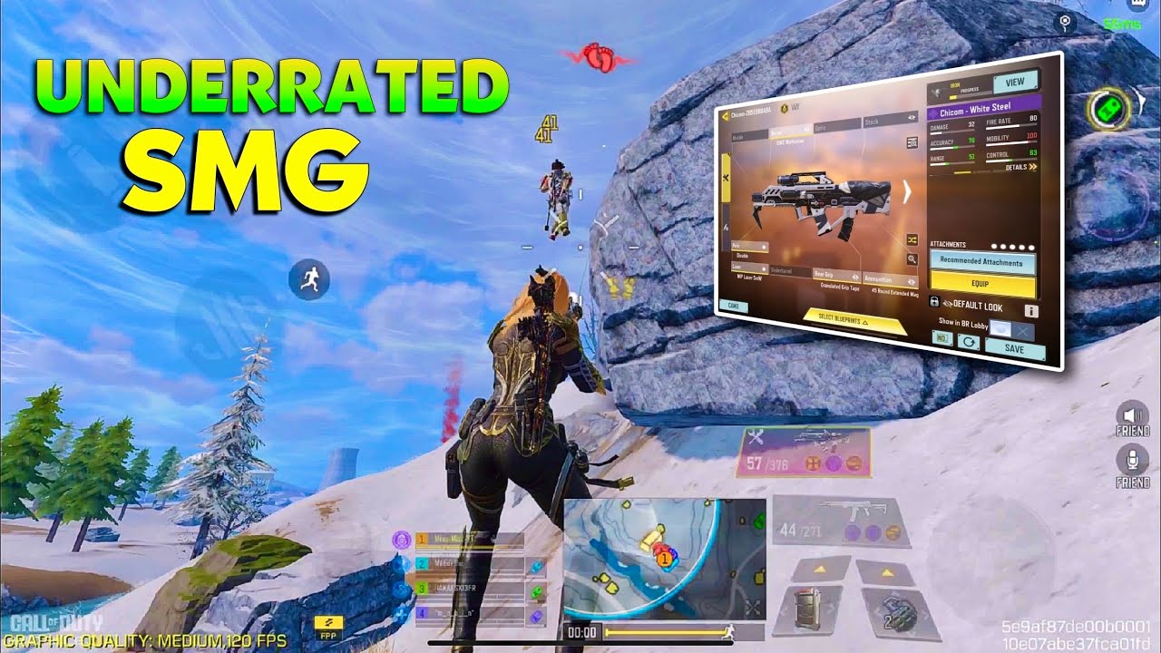 Use This Attachments To Make One Of The Most powerful Underrated SMG🔥 ...