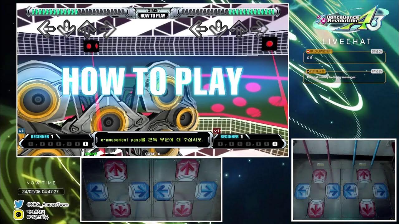[AmuseTown] DDR Live stream - YouTube