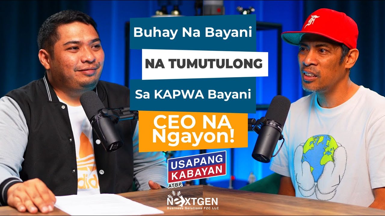 OFW Bayani Na Tumutulong sa Kapwa Bayani Abroad CEO Na | Usapang Kabayan | Kabayan Amazon ...