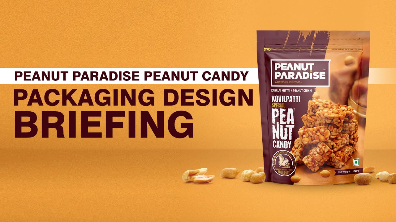 Peanut Paradise Peanut Candy Packaging Design Briefing | Rainbowgraph ...