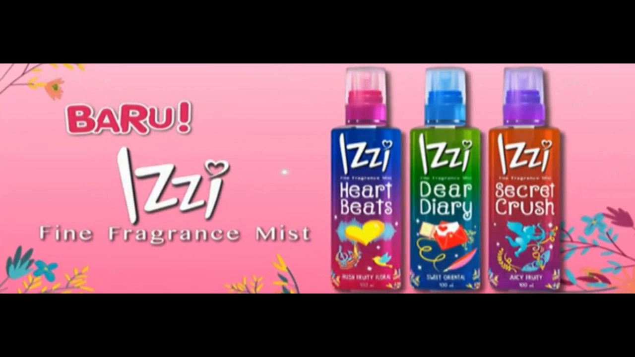 Iklan Izzi Fine Fragrance Mist - YouTube