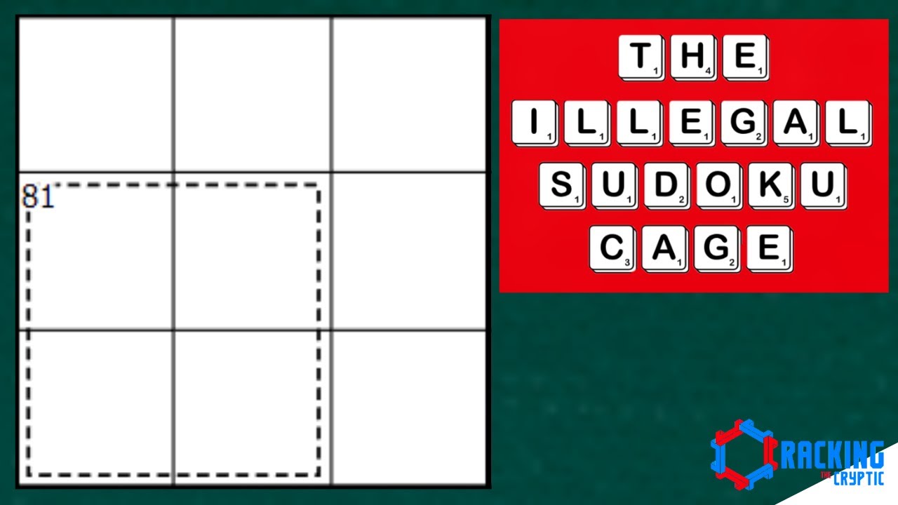 The Illegal Sudoku Cage YouTube the-illegal-sudoku-cage-youtube