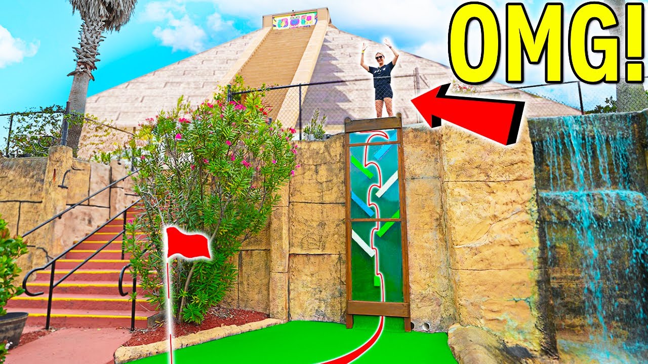 We Have Never Seen Another Mini Golf Course Do This! - YouTube