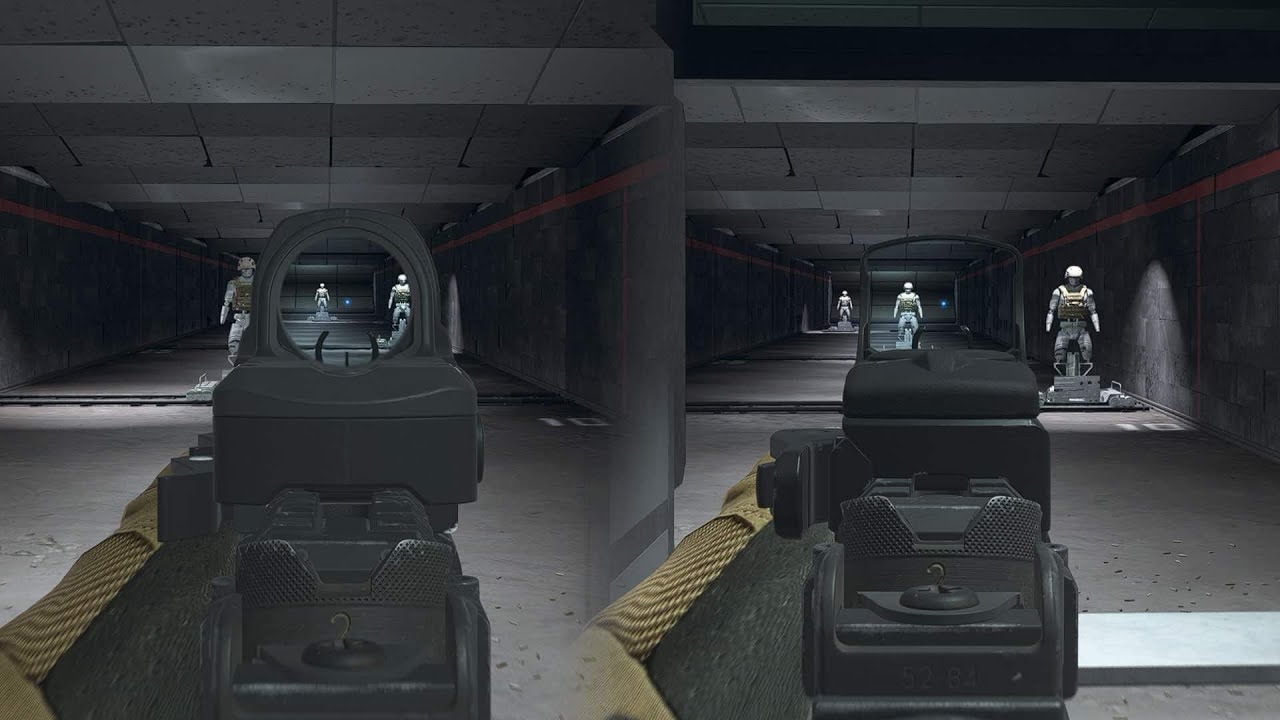 Blue Dot Reticles in MW2 - YouTube