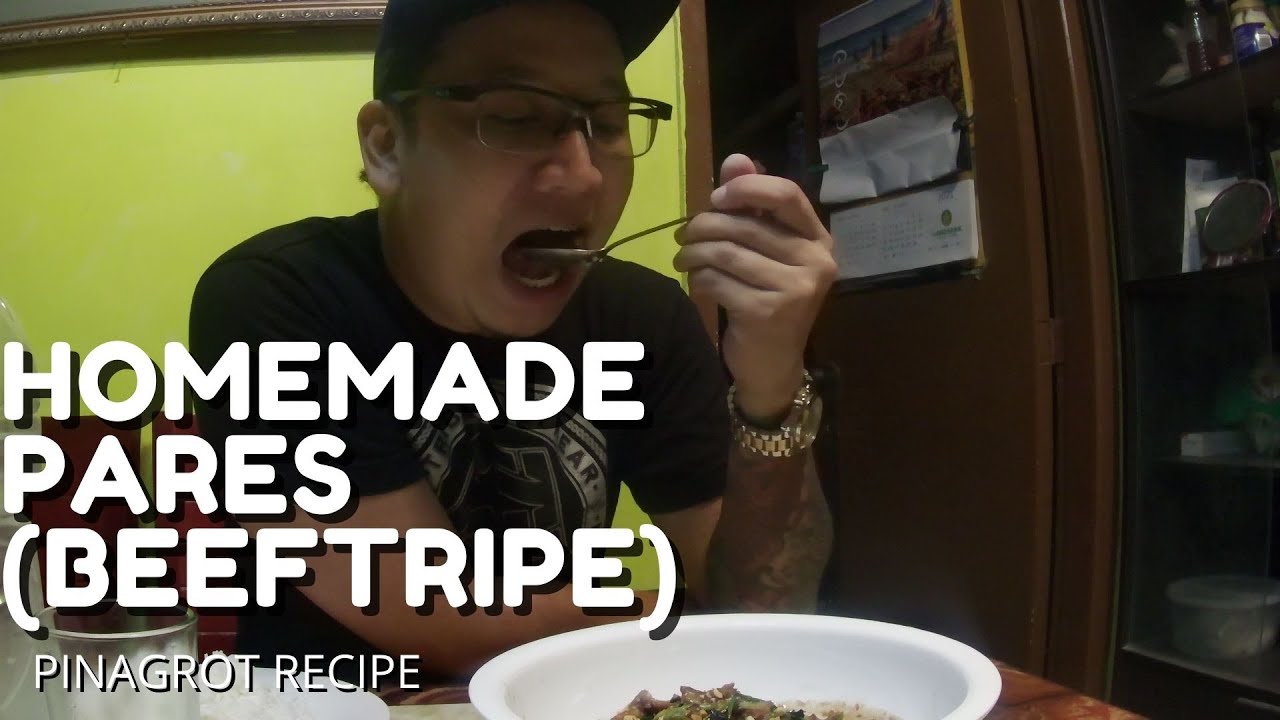 HOMEMADE BEEF PARES TUWALYA - YouTube