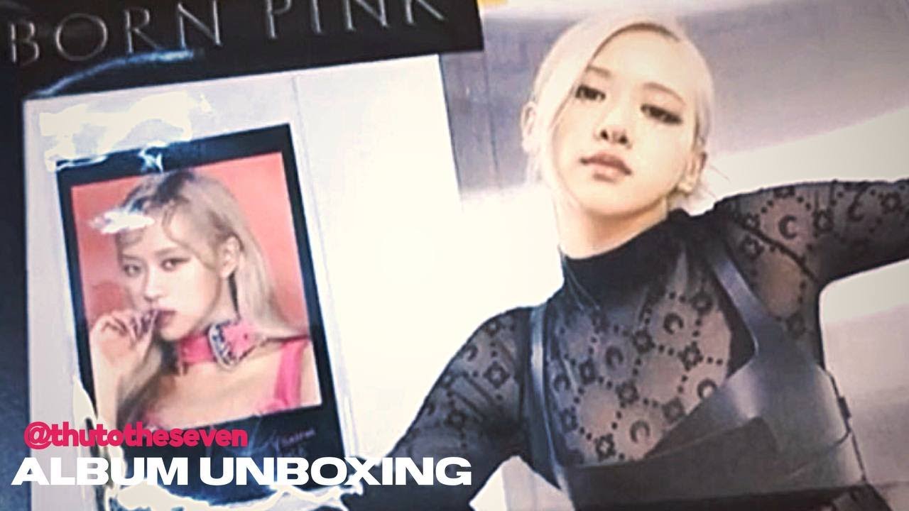 BORN PINK ALBUM UNBOXING - YouTube