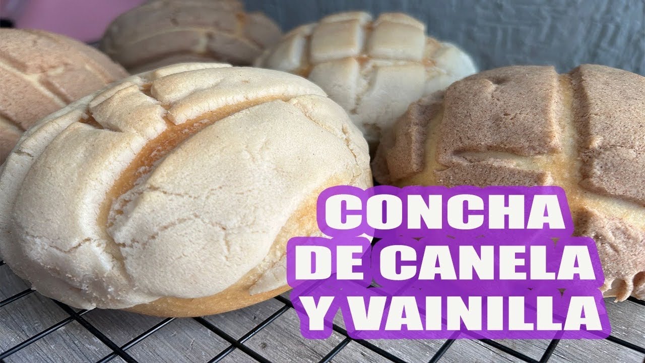 Conchas de vainilla y canela / receta fácil y deliciosa de conchas - 🤤# ...