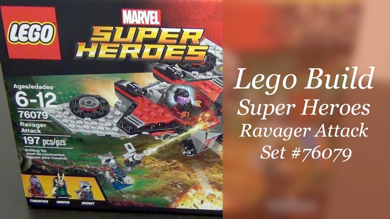 Let's Build - LEGO Guardians of the Galaxy Ravager Attack Set #76079 ...