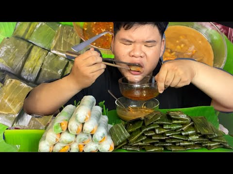 Bánh Bột Lọc Và Gỏi Cuốn Tôm Cực ngon | Loc Flour Cake | Dương Doubar ...