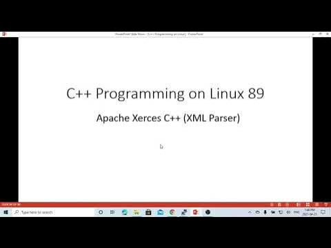 C++ Programming on Linux - Apache Xerces C++ XML Parser - YouTube
