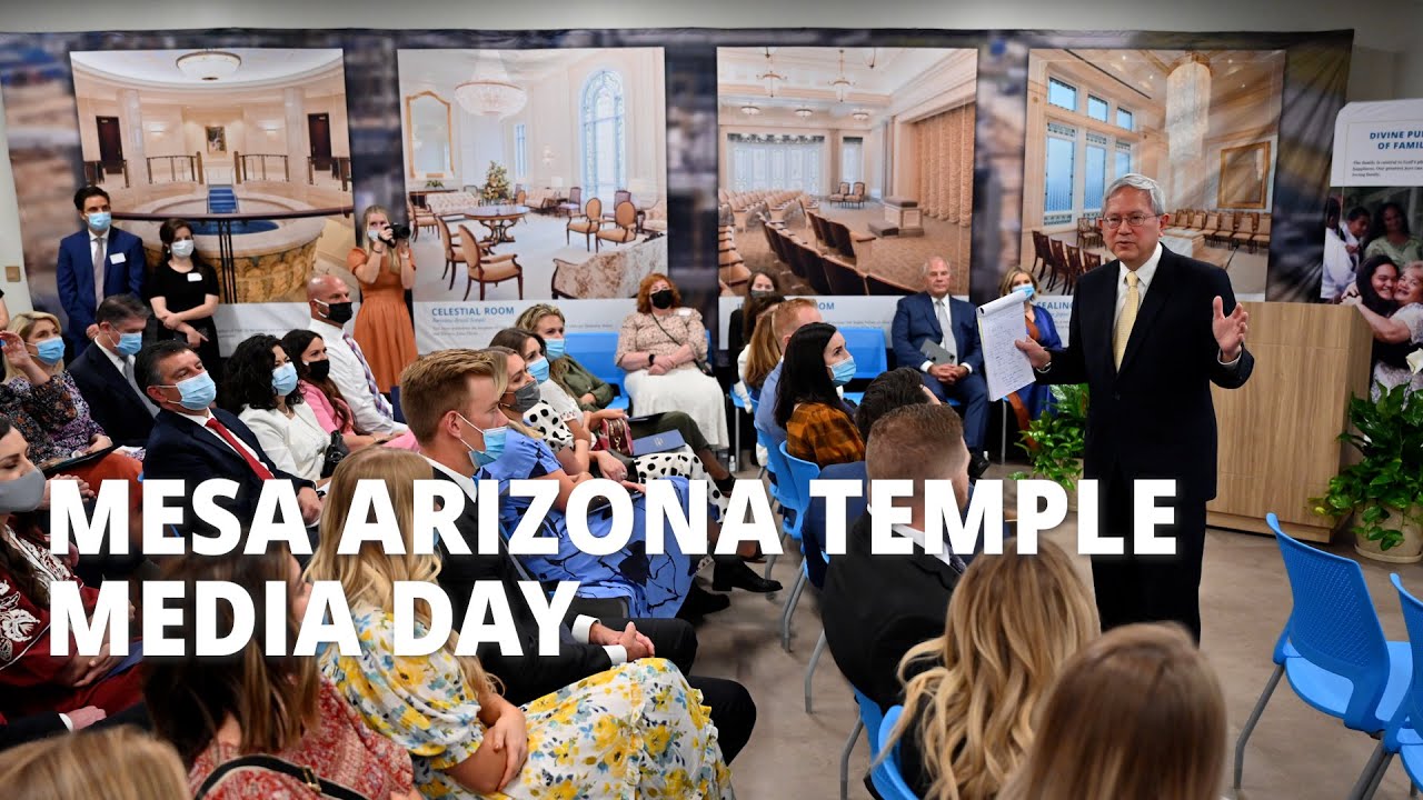Mesa Arizona Temple Media Day - YouTube
