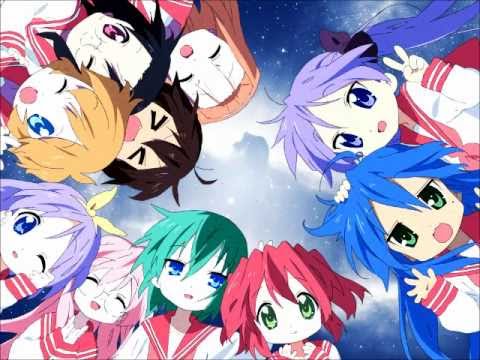 Lucky star canción completa del opening (con imágenes). - YouTube