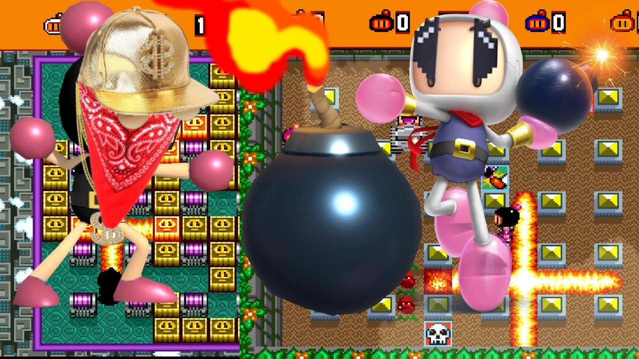 Bomberman snes rap 8 bit lil/a;s - YouTube