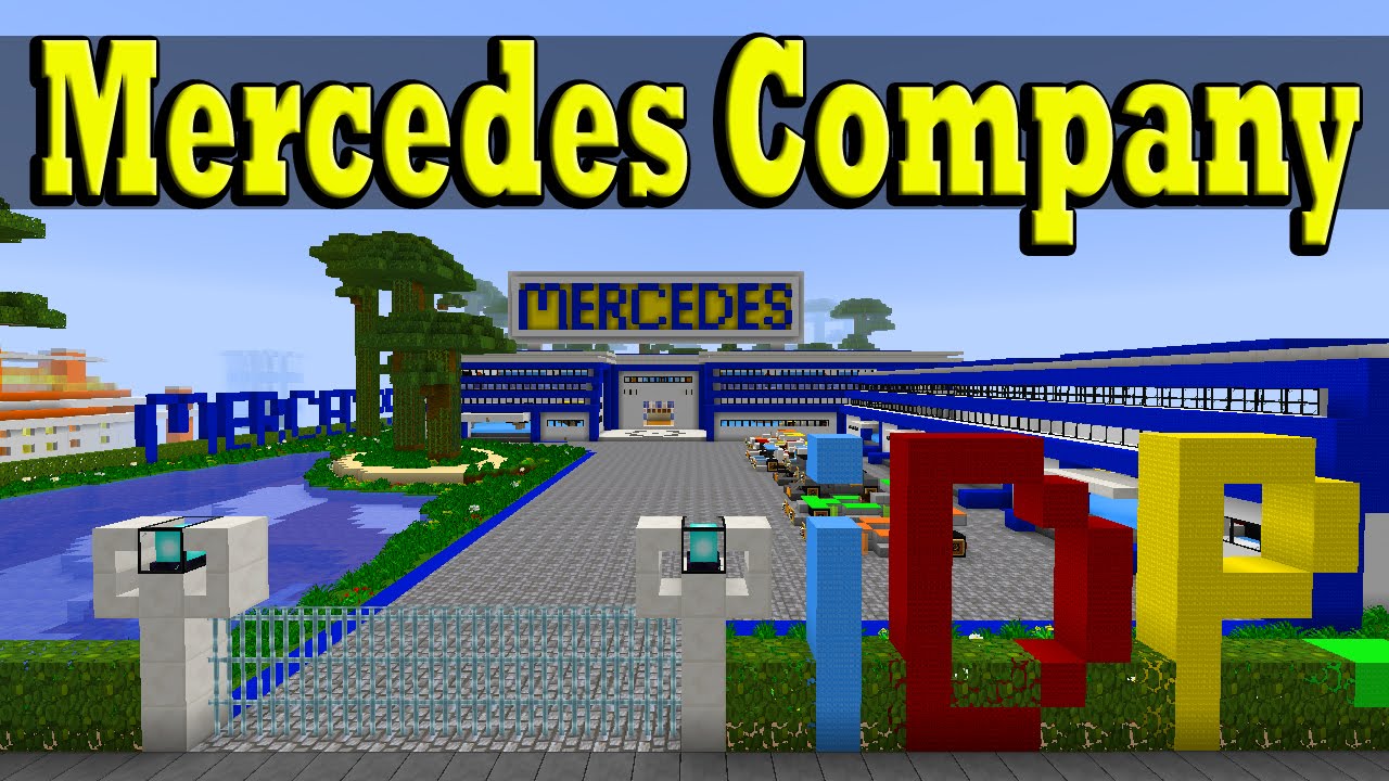 Minecraft Mercedes Company - YouTube