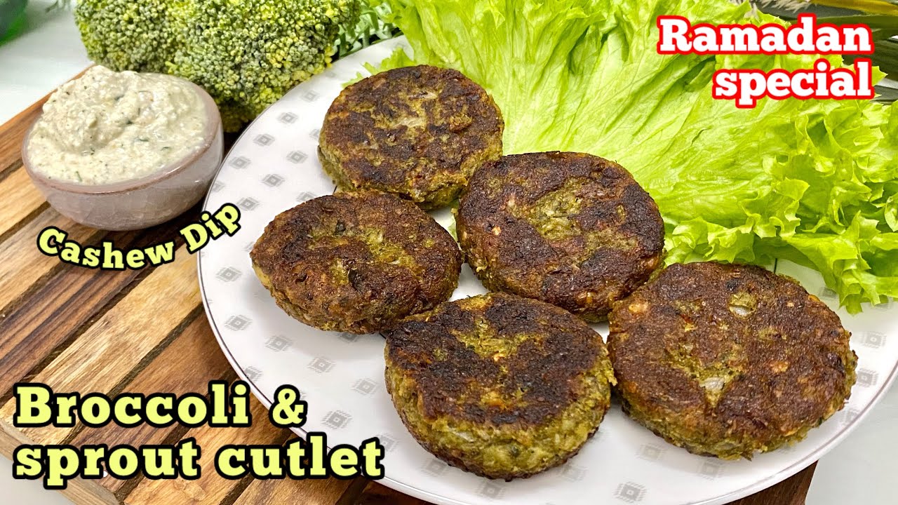 Broccoli 🥦 Sprouts cutlet | Healthy, tasty & packed with flavour ...