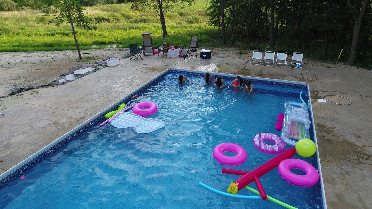 Abby's Pool Party - YouTube