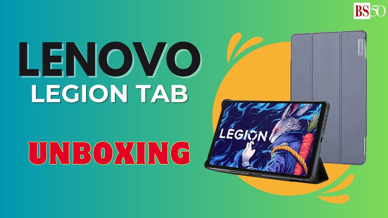 Lenovo Legion Tab: Unboxing and hands-on at performance-oriented tablet ...