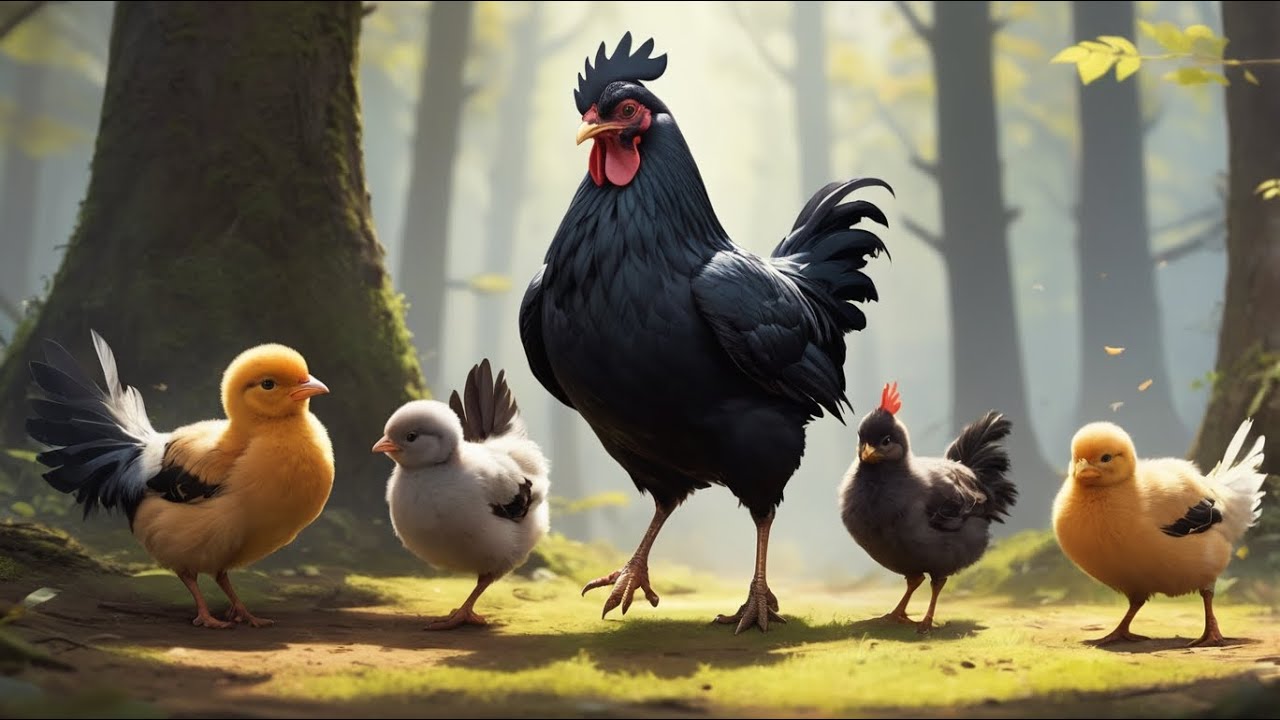 children song Three Little Chicks - YouTube