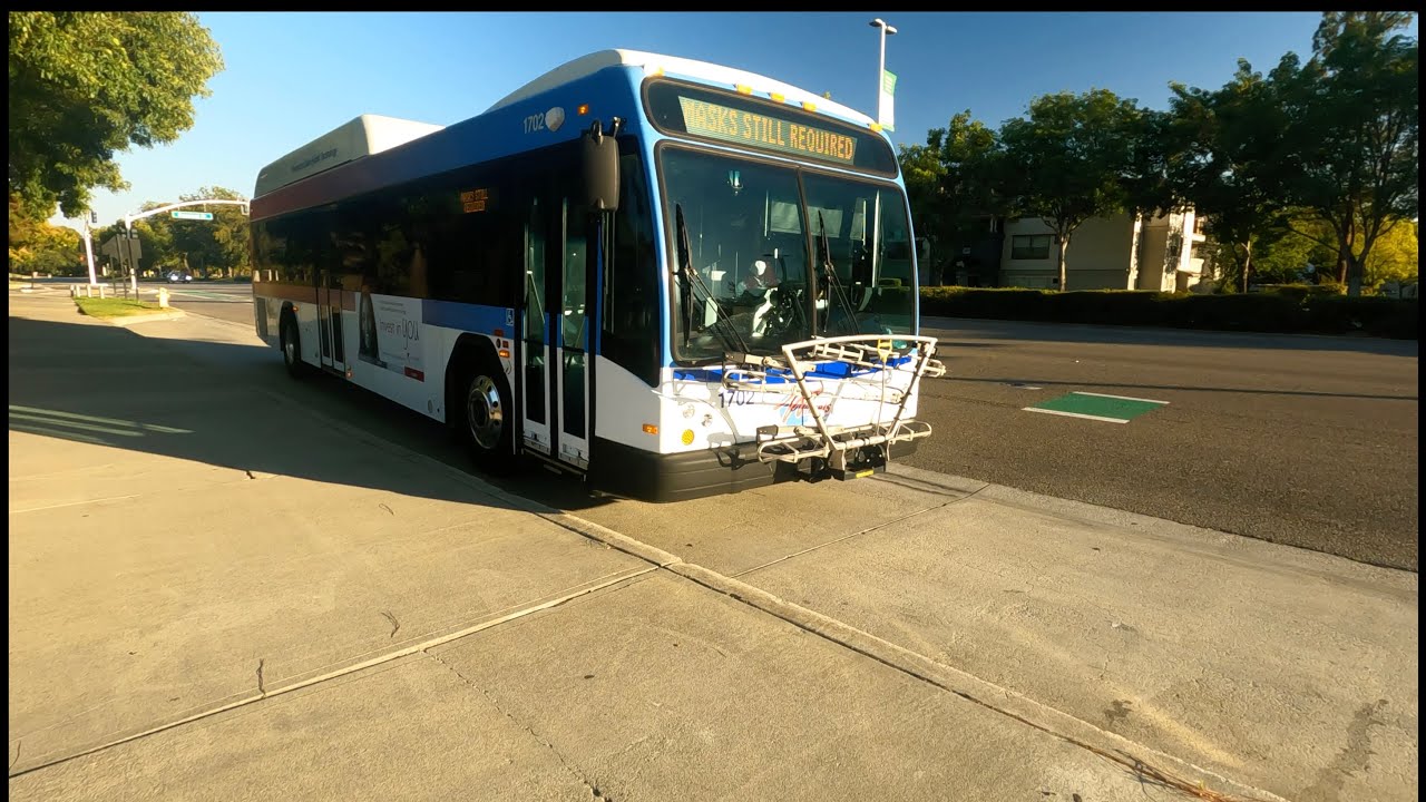 Dublin/Pleasanton Bart Bus Ride! - YouTube