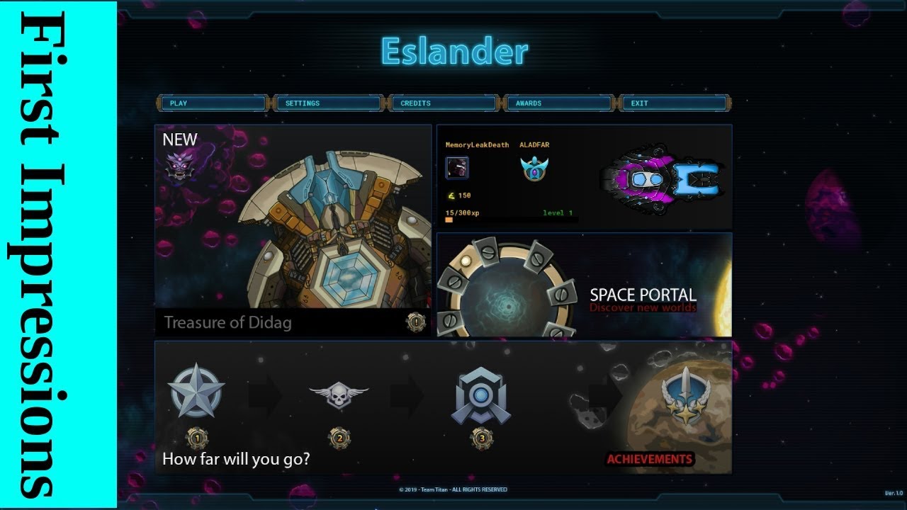 First Impressions | Eslander - YouTube