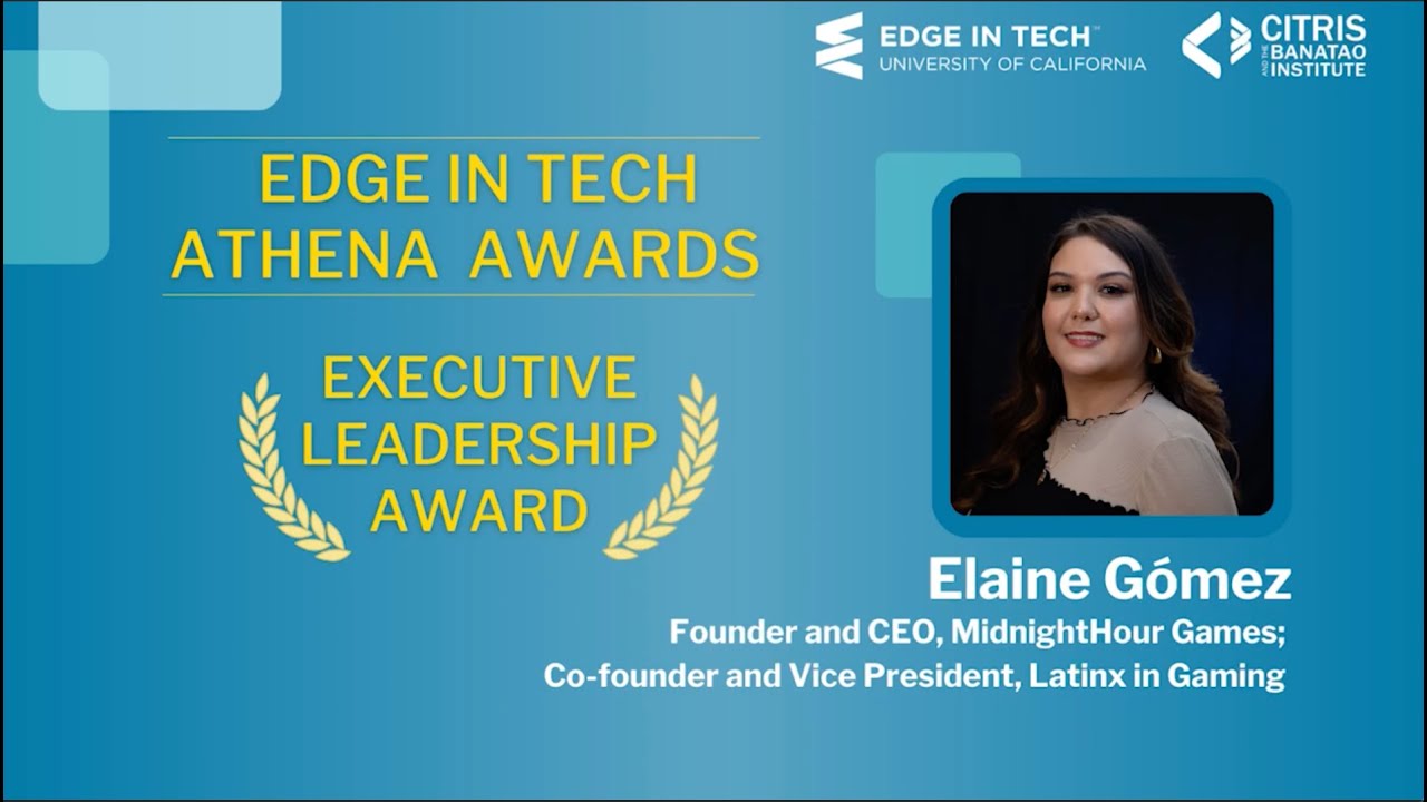 Edge in Tech Athena Awards 2024 | Executive Leadership – Elaine Gómez ...