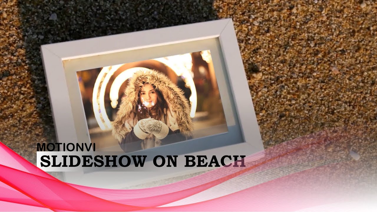 FREE VEGAS PRO - Slideshow Photo on the Beach - YouTube