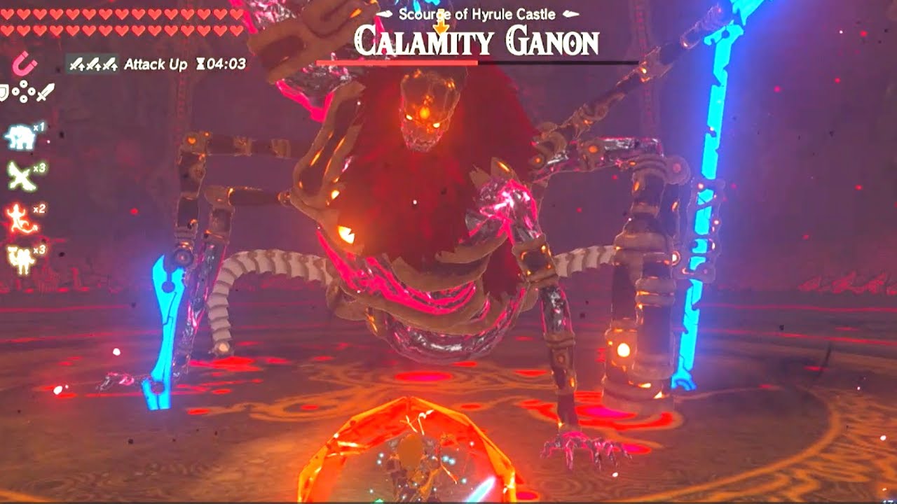 CALAMITY GANON BOSS FIGHT - THE END - THE LEGEND OF ZELDA - BREATH OF ...