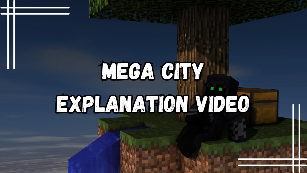 MineCraft Create Mega City Project Explanation 07 - YouTube