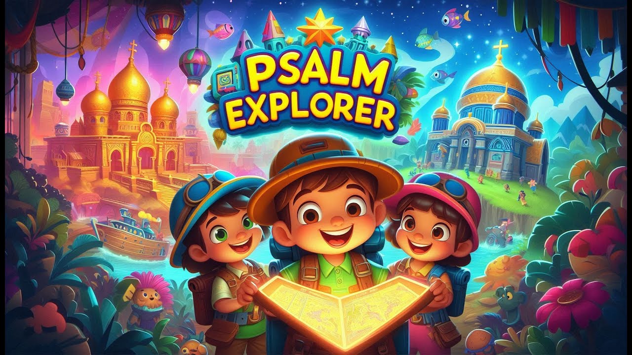 "Psalm Explorer: Fun Kids Adventure Through Psalm 134, 61, 91 & 34 ...