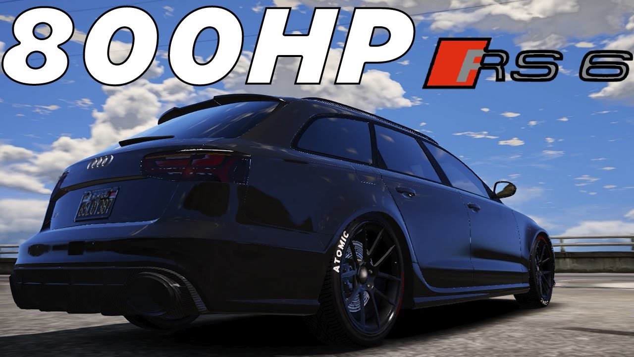 AUDI RS6 800HP - GTA 5 Test Drive - YouTube