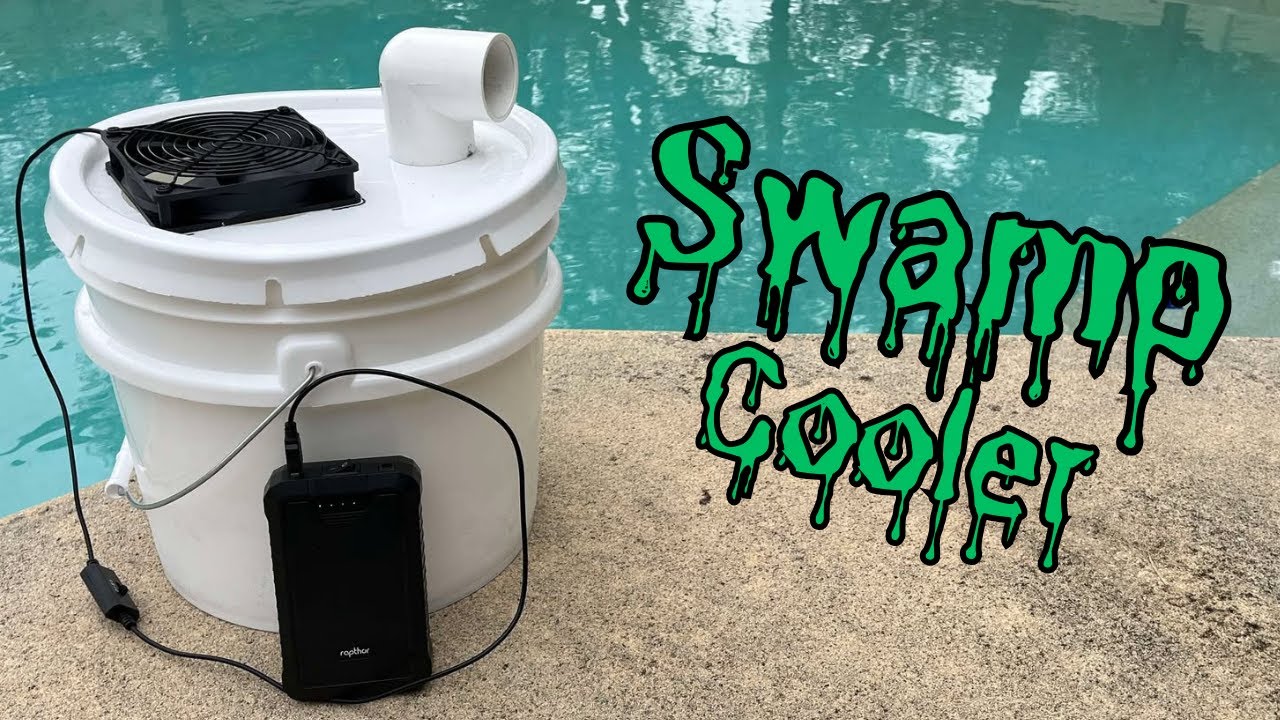 How To Make A Swamp Cooler: DIY AC Unit For Hot Summer Days - YouTube