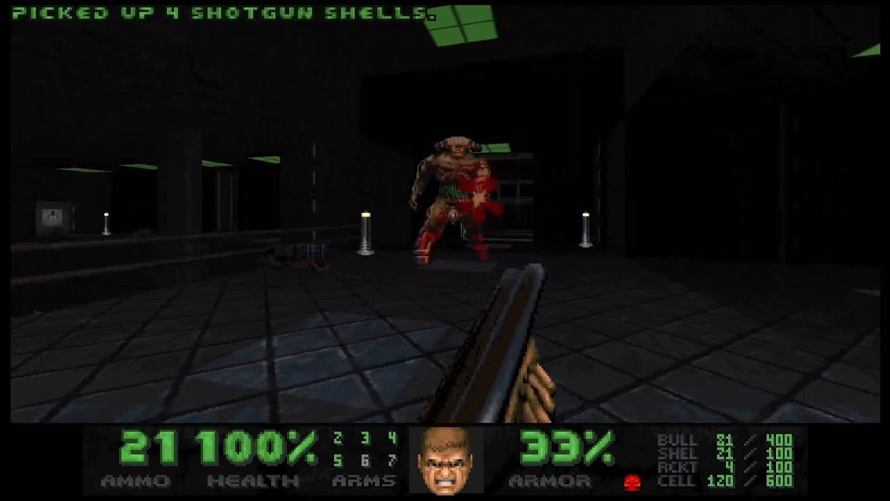 Doom 2 - Pagodia (Maps 9 & 10 - Mass Prod / Ending): Ultra Violence 100 ...